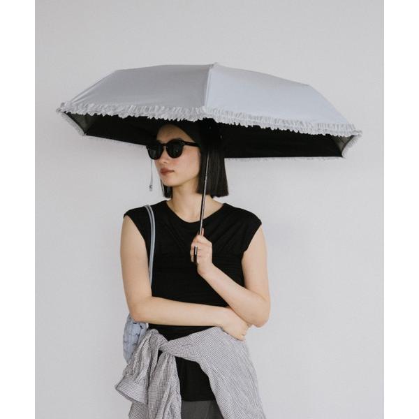 ZOZO問い合わせ番号:94463578ショップ:YARD PLUS/AUNT MARIE'S，ヤードプリュス/アントマリーズブランド:duei，デュイ商品名:ミニフリル折り畳み日傘/完全遮光/UVカット/晴雨兼用カテゴリ:ファッション雑貨...