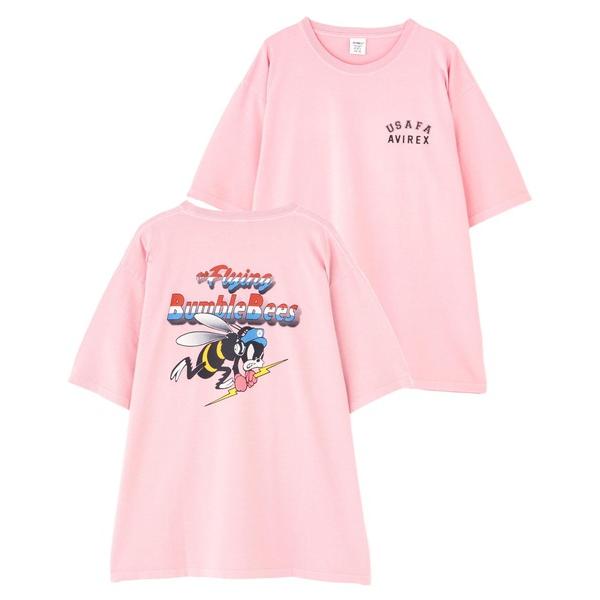 『セール実施中』ZOZO問い合わせ番号:94463696ショップ:AVIREX，アヴィレックスブランド:AVIREX，アヴィレックス商品名:《WEB＆DEPOT限定》BUMBLE BEES T-SHIRT / バンブルビーズ 半袖Tシャツ ...