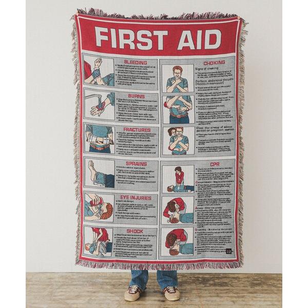 ZOZO問い合わせ番号:94495229ショップ:BEAMS MEN，ビームス メンブランド:bpr BEAMS，ビーピーアール ビームス 商品名:First Aid スローケットカテゴリ:インテリア>ブランケットブランド品番:33-...