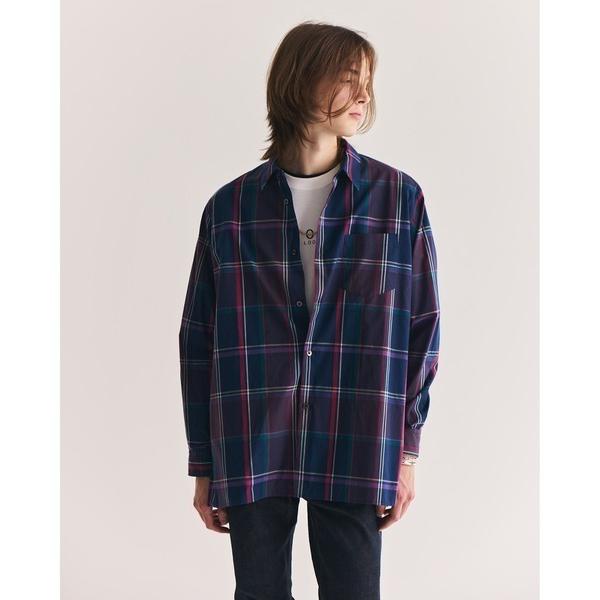 ZOZO問い合わせ番号:94495720ショップ:THE MORNING AFTER，ザ モーニング アフターブランド:FACTOTUM，ファクトタム商品名:【FACTOTUM】 Printed JAQ Square Hem Shirtカテ...