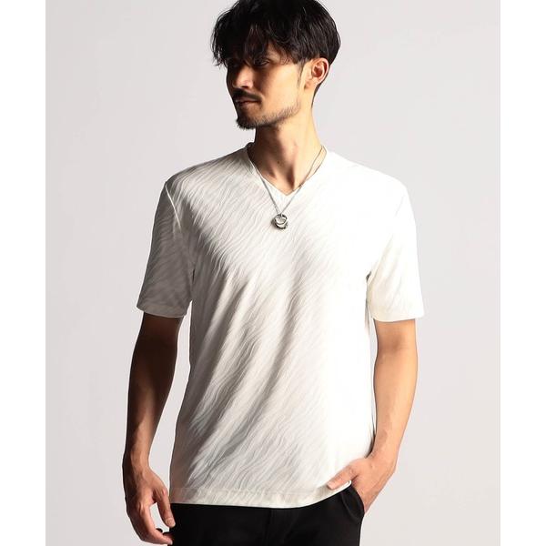 『セール実施中』ZOZO問い合わせ番号:94495758ショップ:NICOLE，ニコルブランド:NICOLE CLUB FOR MEN，ニコルクラブフォーメン商品名:アラカルトリンクスジャカードVネック半袖プルオーバーカテゴリ:トップス&g...