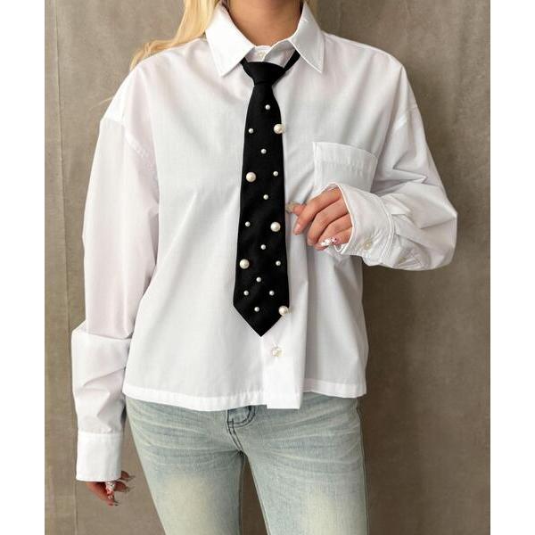 『セール実施中』ZOZO問い合わせ番号:94526059ショップ:WEGO，ウィゴーブランド:WEGO，ウィゴー商品名:WEGO/パール付きネクタイカテゴリ:フォーマルスーツ/小物&gt;ネクタイブランド品番:MO25SS04-SG0088...