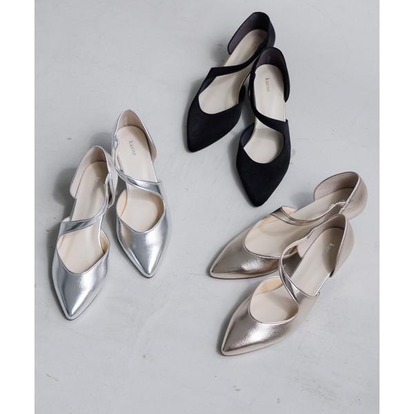 『タイムセール実施中』ZOZO問い合わせ番号:94526074ショップ:form forma，フォルム フォルマブランド:kaene，カエン，form forma，フォルムフォルマ商品名:【kaene】【アシメストラップパンプス】/結婚式/...