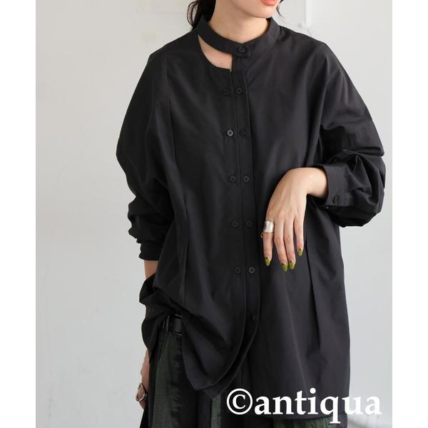 ZOZO問い合わせ番号:94527367ショップ:antiqua，アンティカブランド:antiqua，アンティカ商品名:デザインシャツカテゴリ:トップス>シャツ/ブラウスブランド品番:PK-01330素材:ポリエステル80%　綿20%...