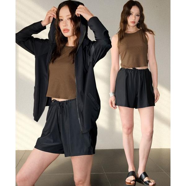 『タイムセール実施中』※このアイテムは返品・交換対象外商品です。ZOZO問い合わせ番号:94527743ショップ:OSYAREVO，オシャレボブランド:OSYAREVO，オシャレボ商品名:水着 レディース 体型カバー ラッシュガード  4点...