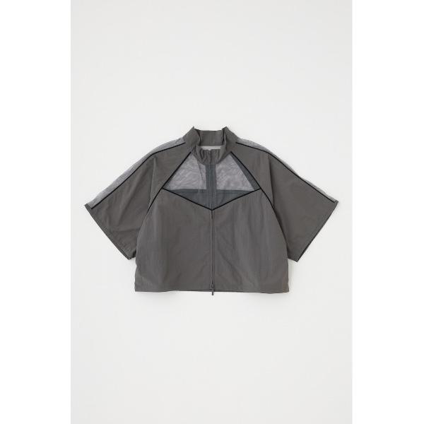 『セール実施中』ZOZO問い合わせ番号:94527925ショップ:MOUSSY，マウジーブランド:MOUSSY，マウジー商品名:PIPING HALF SLEEVE トラックジャケットカテゴリ:ジャケット/アウター>ナイロンジャケット...