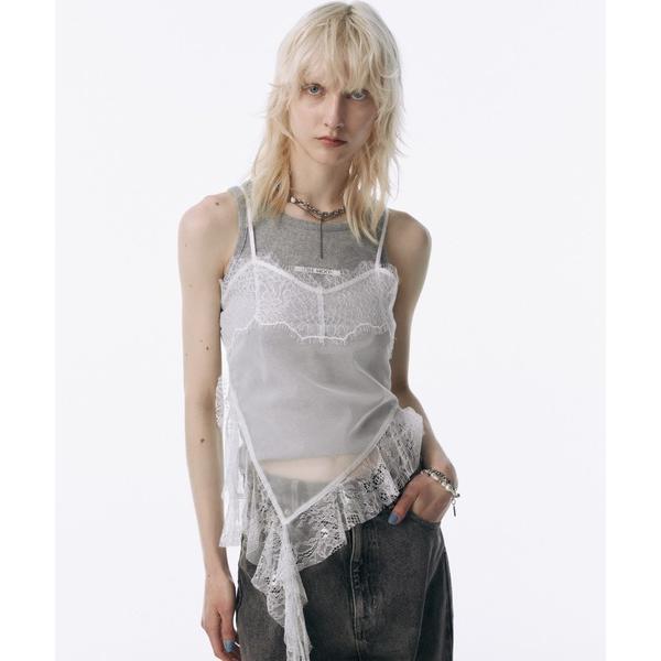 ZOZO問い合わせ番号:94528567ショップ:JOSE MOON，ジョゼムーンブランド:JOSE MOON，ジョゼムーン商品名:LACE TRIM CAMI/レーストリムキャミカテゴリ:トップス>キャミソールブランド品番:1725...