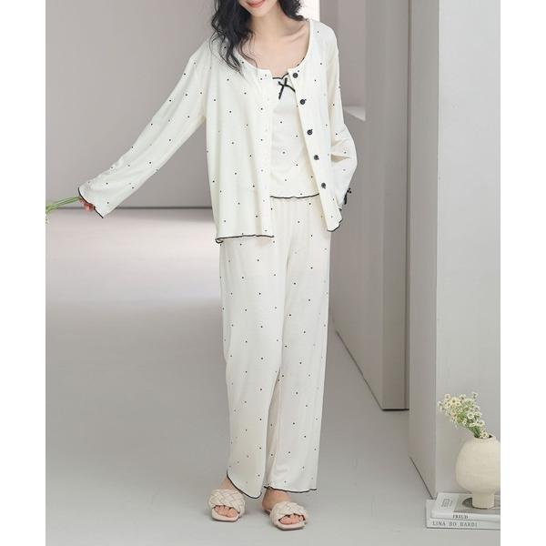 『タイムセール実施中』※このアイテムは返品・交換対象外商品です。ZOZO問い合わせ番号:94528893ショップ:aimoha，アイモハブランド:aimoha，アイモハ商品名:ドット柄ルームウェア3点セットカテゴリ:ママ＆ベビー>ベビ...