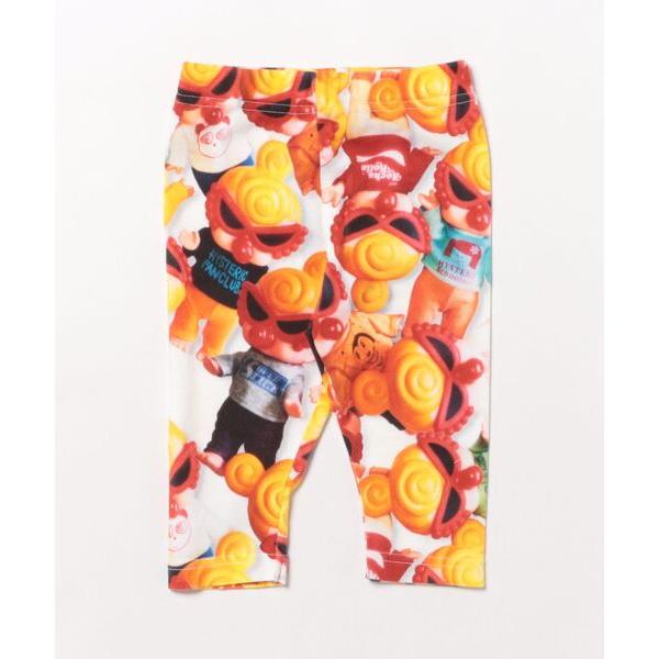 ZOZO問い合わせ番号:94528955ショップ:HYSTERIC MINI，ヒステリックミニブランド:HYSTERIC MINI，ヒステリックミニ商品名:Hystericmini　MINI DOLL総柄 Viscotex 5分丈レギンスカ...