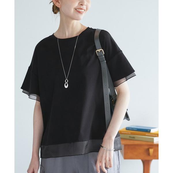 『タイムセール実施中』ZOZO問い合わせ番号:94559583ショップ:ROPE' PICNIC，ロぺピクニックブランド:ROPE' PICNIC，ロペピクニック商品名:【UVカット・接触冷感】着丈が選べる70シルケットシアードッキングトッ...