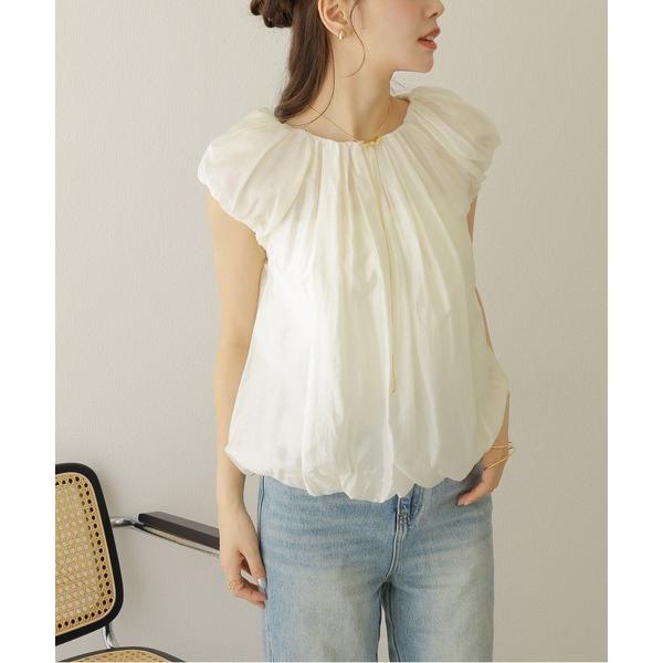 ZOZO問い合わせ番号:94560933ショップ:LAULEN，ローレンブランド:LAULEN，ローレン商品名:linen gather balloon blouse /リネン ギャザー バルーン ブラウスカテゴリ:トップス>シャツ/...