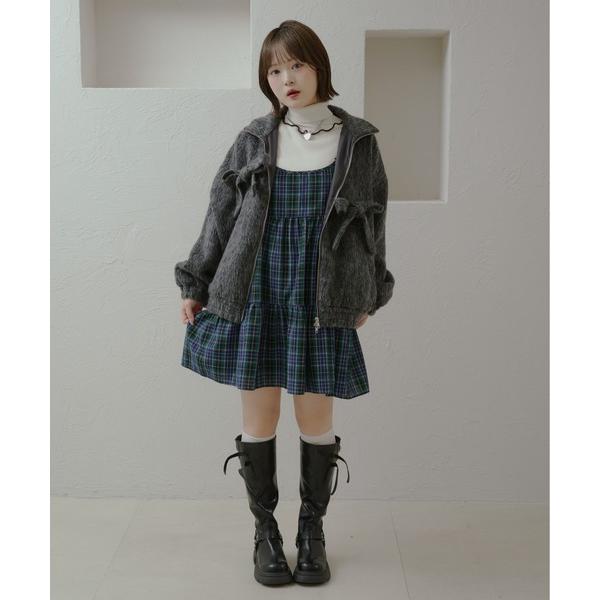 『タイムセール実施中』ZOZO問い合わせ番号:94561409ショップ:kutir，クティールブランド:kutir，クティール商品名:アソートリボンティアードミニキャミワンピース/チュニックカテゴリ:ワンピース/ドレス>ワンピースブラ...