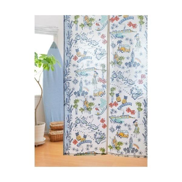 ZOZO問い合わせ番号:94561484ショップ:salle de bal，サルデバルブランド:salle de bal，サルデバル商品名:ハワイアン　のれん　TCIカテゴリ:インテリア>インテリア雑貨ブランド品番:SDB-U20-2...