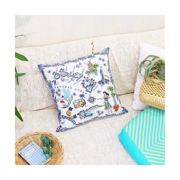 ZOZO問い合わせ番号:94561485ショップ:salle de bal，サルデバルブランド:salle de bal，サルデバル商品名:ハワイアン　クッションカバー　TCIカテゴリ:インテリア>クッション/クッションカバーブランド...