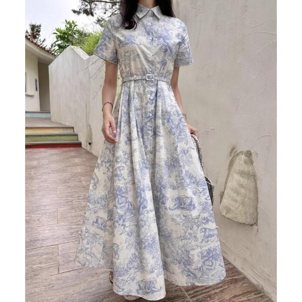 『セール実施中』ZOZO問い合わせ番号:94562538ショップ:300mc，スリーハンドレッドエムシーブランド:FREE STYLISTS，フリー スタイリスト商品名:YUGA_YGMC　Botanical print shirt dre...