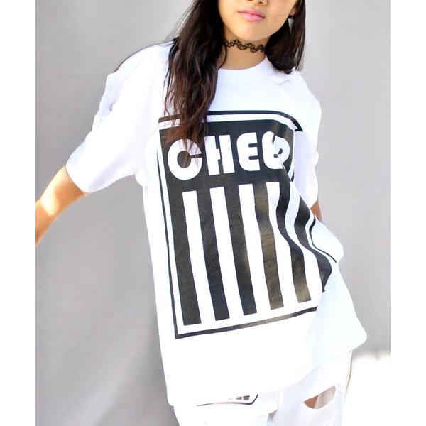 『タイムセール実施中』ZOZO問い合わせ番号:94593380ショップ:Crisp，クリスプブランド:CHEER，チアー商品名:ダメージ加工プリントBIGTEEカテゴリ:トップス>Tシャツ/カットソーブランド品番:CX733110素材...