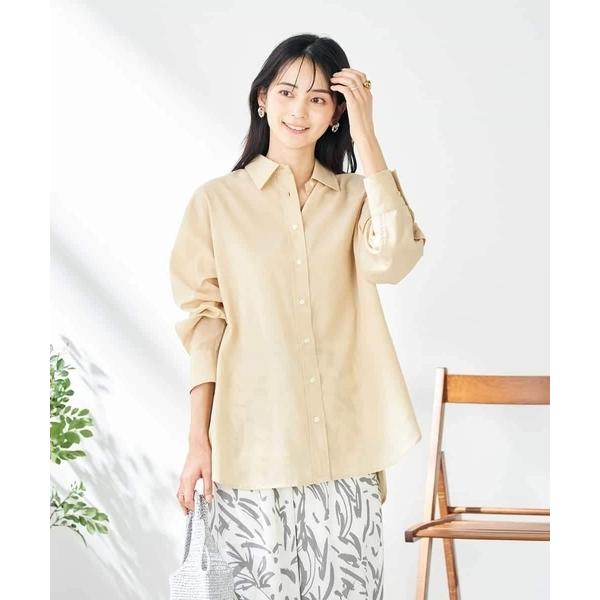 『セール実施中』ZOZO問い合わせ番号:94593559ショップ:a.v.v，アー・ヴェ・ヴェブランド:a.v.v，アーヴェヴェ商品名:【マルチウェイ】リネン混ベーシックシャツカテゴリ:トップス>シャツ/ブラウスブランド品番:K2BG...