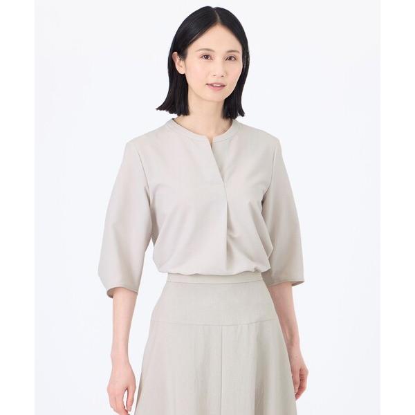 『タイムセール実施中』ZOZO問い合わせ番号:94593600ショップ:SANYO SELECT，サンヨーセレクトブランド:TRANS WORK，トランスワーク商品名:【ウォッシャブル】【吸水速乾】クールマックスサッカープルオーバーブラウス...