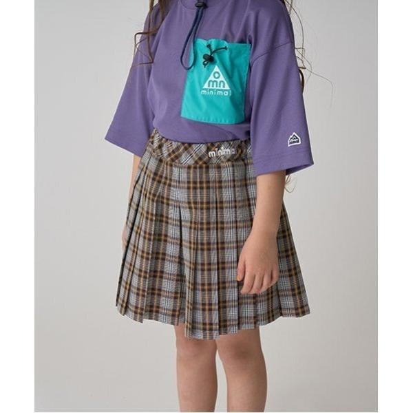 『セール実施中』ZOZO問い合わせ番号:94593695ショップ:petit main，プティマインブランド:minimal，ミニマル商品名:チェックプリーツキュロットカテゴリ:スカート>スカートブランド品番:4352153素材:ポリ...