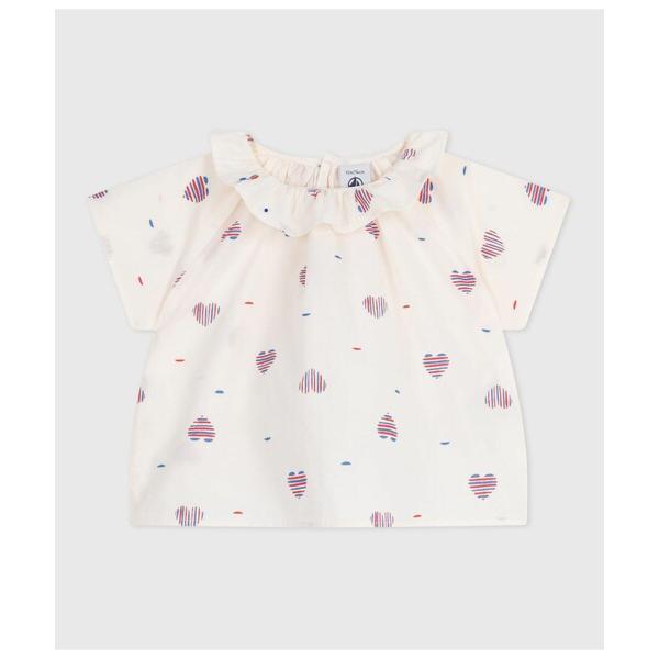 『セール実施中』ZOZO問い合わせ番号:94593756ショップ:PETIT BATEAU，プチバトーブランド:PETIT BATEAU，プチバトー商品名:半袖ブラウスカテゴリ:トップス>シャツ/ブラウスブランド品番:A0CKR素材:...
