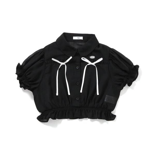 『セール実施中』ZOZO問い合わせ番号:94594062ショップ:F.O.Online Store，エフオーオンラインストアブランド:algy，アルジー商品名:シアーりぼんブラウスカテゴリ:トップス>シャツ/ブラウスブランド品番:G3...