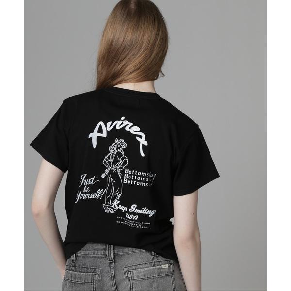 ZOZO問い合わせ番号:94594741ショップ:AVIREX WOMAN，アヴィレックス ウーマンブランド:AVIREX，アヴィレックス商品名:PINUP GIRL T-SHIRT/ピンナップガールTシャツカテゴリ:トップス>Tシャ...