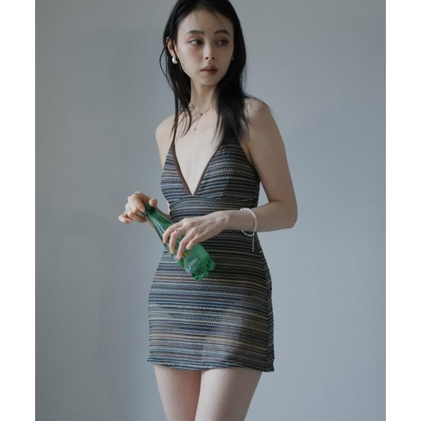 『タイムセール実施中』※このアイテムは返品・交換対象外商品です。ZOZO問い合わせ番号:94596702ショップ:Ulysses，ユリシスブランド:Ulysses，ユリシス商品名:マルチボーダーバックオープンワンピース水着カテゴリ:水着/着...