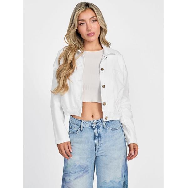 『セール実施中』ZOZO問い合わせ番号:94596759ショップ:GUESS，ゲスブランド:Guess，ゲス商品名:LS Raine Jacket デニムジャケットカテゴリ:ジャケット/アウター>デニムジャケットブランド品番:W5GN...