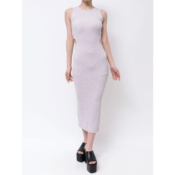 『セール実施中』ZOZO問い合わせ番号:94596876ショップ:GYDA，ジェイダブランド:GYDA，ジェイダ商品名:SIDE OPENロングニットワンピースカテゴリ:ワンピース/ドレス>ワンピースブランド品番:0725403109...