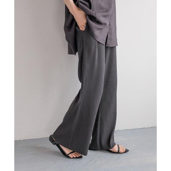 『タイムセール実施中』ZOZO問い合わせ番号:94628007ショップ:LOWRYS FARM，ローリーズファームブランド:LOWRYS FARM，ローリーズファーム商品名:カットリブセミフレアパンツ 496537カテゴリ:パンツ>そ...