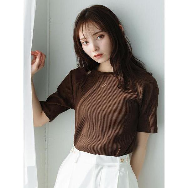 『セール実施中』ZOZO問い合わせ番号:94628308ショップ:ehka sopo，エヘカ ソポブランド:so4u，ソーフォーユー商品名:カットアウトカットソーカテゴリ:トップス>Tシャツ/カットソーブランド品番:2201168-2...