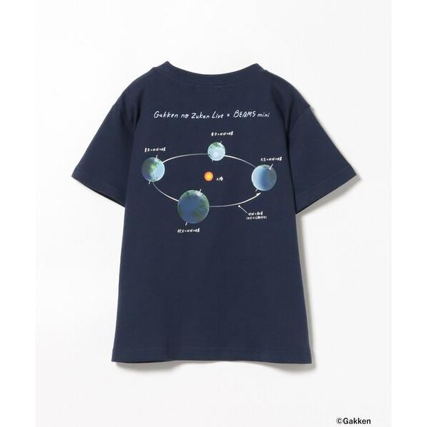 『セール実施中』ZOZO問い合わせ番号:94628593ショップ:BEAMS HEART，ビームスハートブランド:BEAMS mini，ビームスミニ商品名:【別注】学研の図鑑LIVE / 地球 Tシャツ (100〜150cm)カテゴリ:トッ...