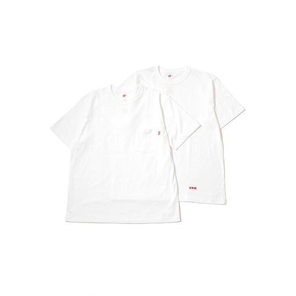 ZOZO問い合わせ番号:94628943ショップ:Seilin ＆ Co.，セイリンアンドコーブランド:HOLLYWOOD RANCH MARKET，ハリウッドランチマーケット商品名:Hanes x HRM エクスクルーシブ 2パック Tシ...