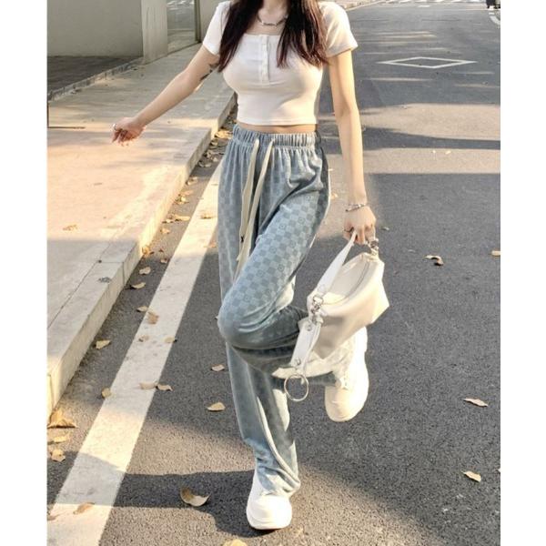 『タイムセール実施中』ZOZO問い合わせ番号:94659509ショップ:Ada.，エイダブランド:shoppinggo，ショッピングゴー商品名:ワイドパンツ チェック柄パンツカテゴリ:パンツ>カーゴパンツブランド品番:6YUFEI00...