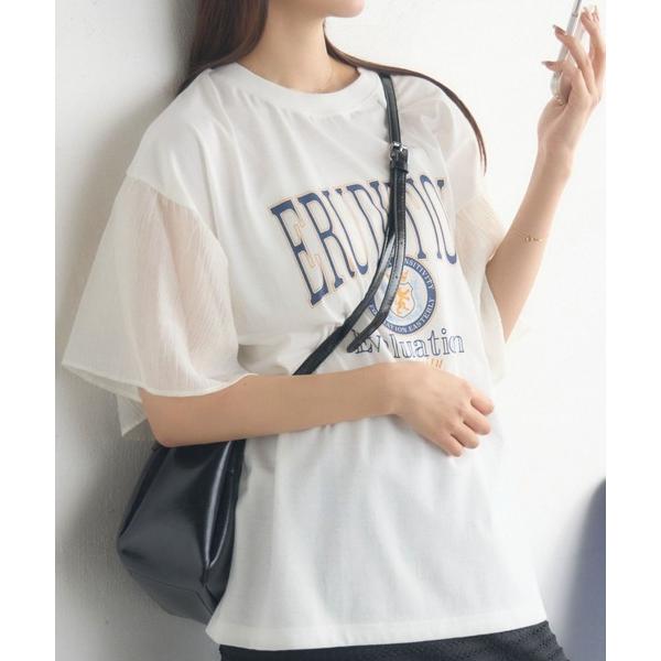 『タイムセール実施中』ZOZO問い合わせ番号:94690077ショップ:RETRO GIRL，レトロガールブランド:RETRO GIRL，レトロガール商品名:袖切替BIGTEEカテゴリ:トップス>Tシャツ/カットソーブランド品番:RS...