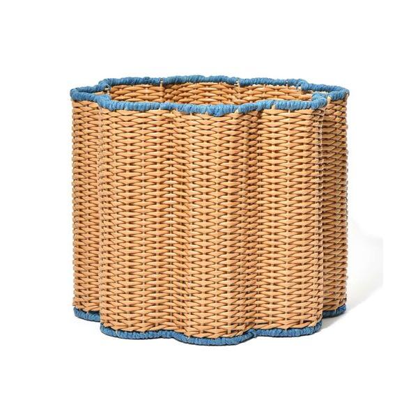 ZOZO問い合わせ番号:94720415ショップ:Francfranc，フランフランブランド:Francfranc，フランフラン商品名:パイピング バスケット M ブルーカテゴリ:インテリア>収納グッズブランド品番:111106005...