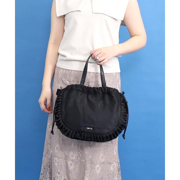 『セール実施中』ZOZO問い合わせ番号:94720783ショップ:COO ONLINE，クーオンラインブランド:SMIR NASLI，サミールナスリ商品名:フリル巾着ショルダーバッグカテゴリ:バッグ>ショルダーバッグブランド品番:25...