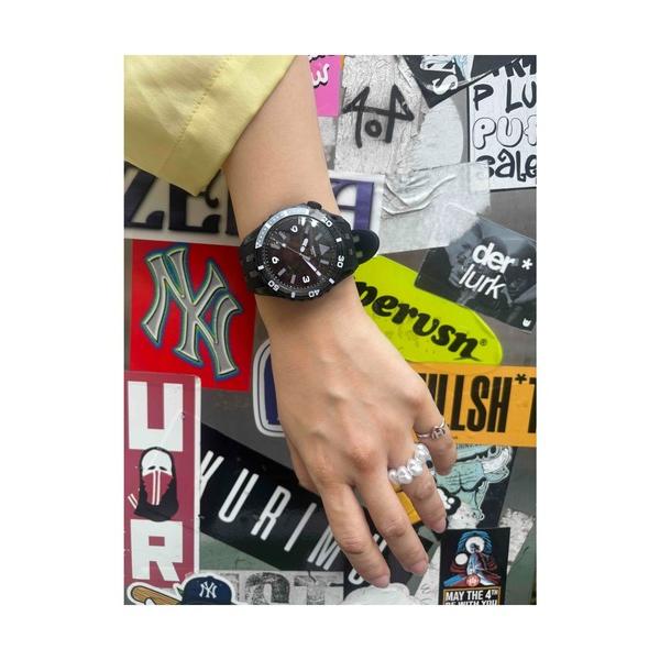 ZOZO問い合わせ番号:94721298ショップ:SWATCH，スウォッチブランド:SWATCH，スウォッチ，FLIK FLAK，フリックフラック商品名:BLACK SEA NETTLEカテゴリ:腕時計>アナログ腕時計ブランド品番:S...