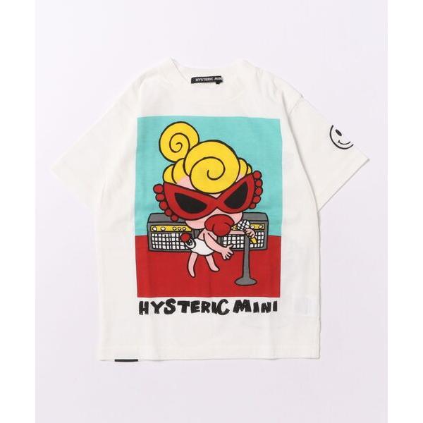 ZOZO問い合わせ番号:94721698ショップ:HYSTERIC MINI，ヒステリックミニブランド:HYSTERIC MINI，ヒステリックミニ商品名:Hystericmini　SELFISH BABY ROCK'N ROLL 半袖Tシ...