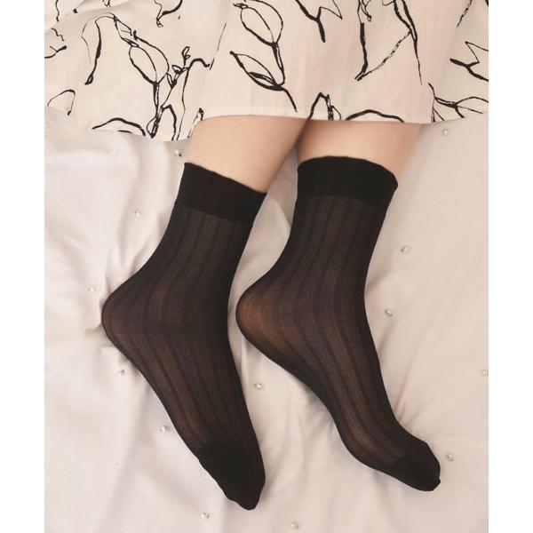 ※このアイテムは返品・交換対象外商品です。ZOZO問い合わせ番号:94722008ショップ:Mayree，メイリーブランド:Mayree，メイリー商品名:【float】シースルー シンプル デザイン ミドル丈ソックス【6色展開】カテゴリ:レ...