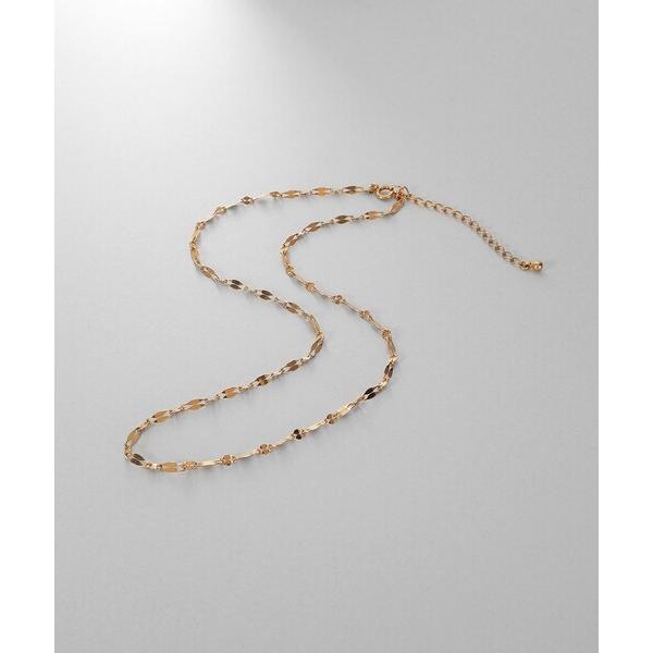 ZOZO問い合わせ番号:94722014ショップ:WORLD ONLINE STORE SELECT，ワールドオンラインストアセレクトブランド:COCOSHNIK，ココシュニック商品名:シルバー デザインチェーン デュアルペタルネックレス（...