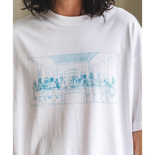 ZOZO問い合わせ番号:94722108ショップ:THE MILES，ザ マイルズブランド:THE MILES，ザ マイルズ商品名:ellipsis イリップシス Awesome Banquet-Tee オウサムバンケットTeeカテゴリ:ト...