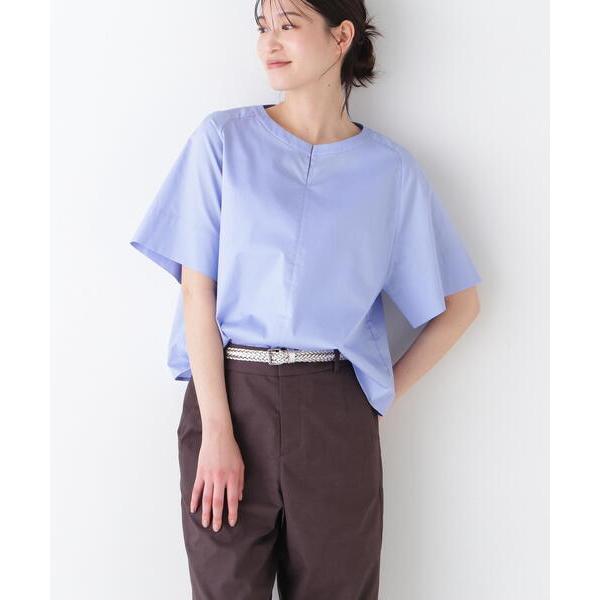 『セール実施中』ZOZO問い合わせ番号:94722625ショップ:human woman，ヒューマンウーマンブランド:human woman，ヒューマンウーマン商品名:◆ボックスシルエットキーネックブラウスカテゴリ:トップス>シャツ/...