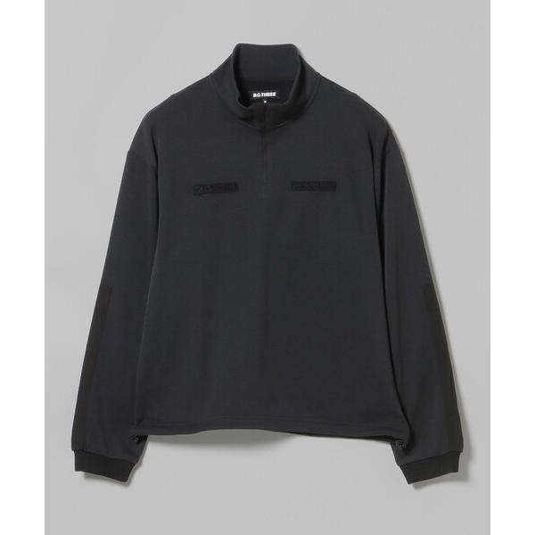 『セール実施中』ZOZO問い合わせ番号:94754120ショップ:BEAMS GOLF，ビームスゴルフブランド:BEAMS GOLF，ビームスゴルフ商品名:B.G.THREE / ALL-TINE ナイロン裏毛 ハーフジップ スウェットシャ...