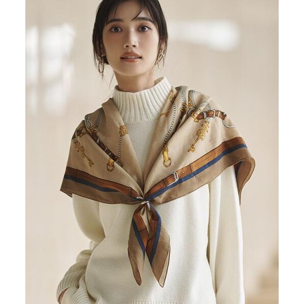 ZOZO問い合わせ番号:94754219ショップ:23区，ニジュウサンクブランド:23区，ニジュウサンク商品名:【好評につき追加/Oggi・LEE掲載】ウール カシミヤ ストールカテゴリ:ファッション雑貨>ストール/ショールブランド品...