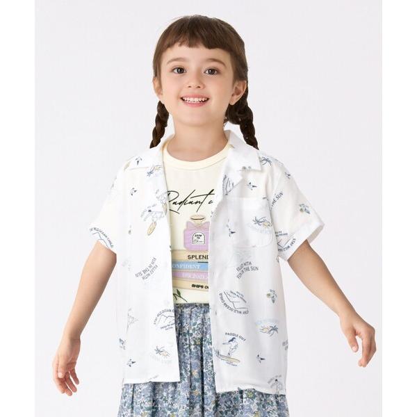 ZOZO問い合わせ番号:94754268ショップ:SHIPS KIDS，シップス キッズブランド:SHIPS Colors，シップス カラーズ商品名:SHIPS Colors:〈洗濯機可能〉80〜130cm / レーヨン プリント シャツカ...