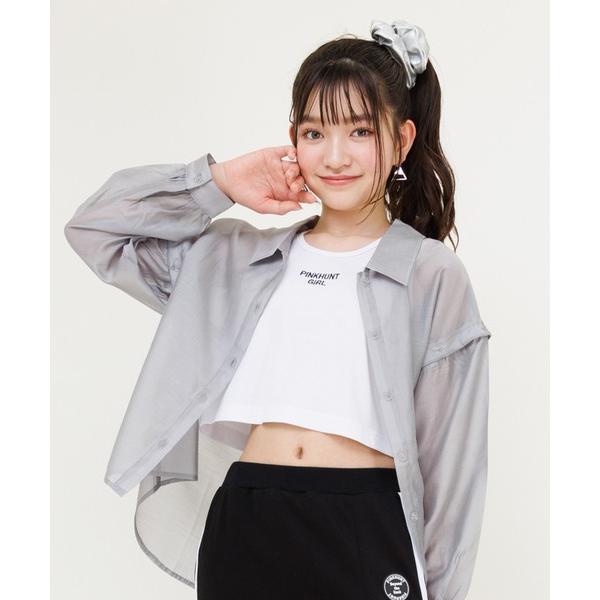 『タイムセール実施中』ZOZO問い合わせ番号:94754952ショップ:BABYDOLL，ベビードールブランド:PINKHUNT，ピンクハント商品名:PINKHUNT ピンクハント タンクトップ付き 3wayシアーシャツ 0692Kカテゴリ...