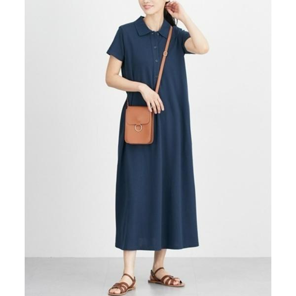 『タイムセール実施中』ZOZO問い合わせ番号:94755367ショップ:nissen，ニッセンブランド:QUNTSTYLE，キュントスタイル商品名:【マタニティウエア・授乳服】半袖鹿の子ポロワンピース（産前・産後）カテゴリ:ママ＆ベビー&g...