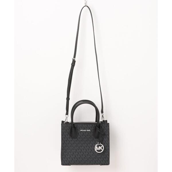 『セール実施中』ZOZO問い合わせ番号:94755385ショップ:MICHAEL KORS，マイケル・コースブランド:MICHAEL KORS，マイケルコース商品名:MERCER ショッパートート クロスボディ ミディアム - MKシグネチ...