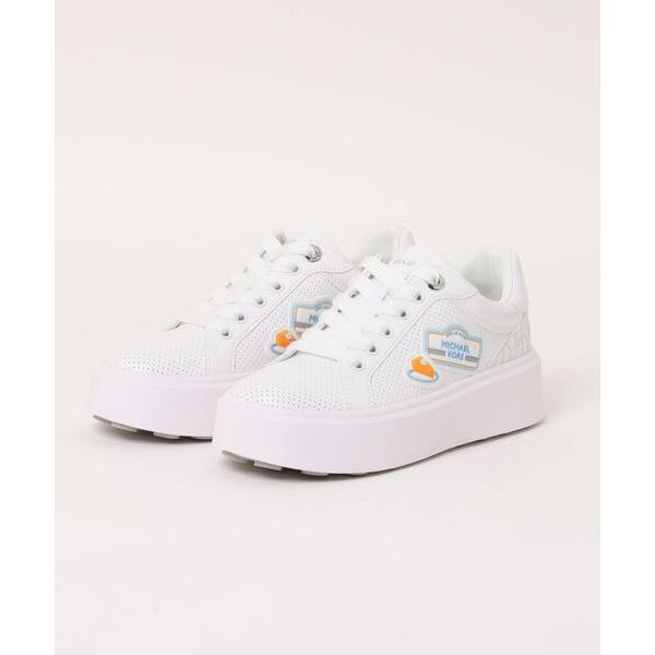 『セール実施中』ZOZO問い合わせ番号:94755425ショップ:MICHAEL KORS，マイケル・コースブランド:MICHAEL KORS，マイケルコース商品名:ROMEY エンブリッシュ ミクストメディア スニーカーカテゴリ:シューズ...